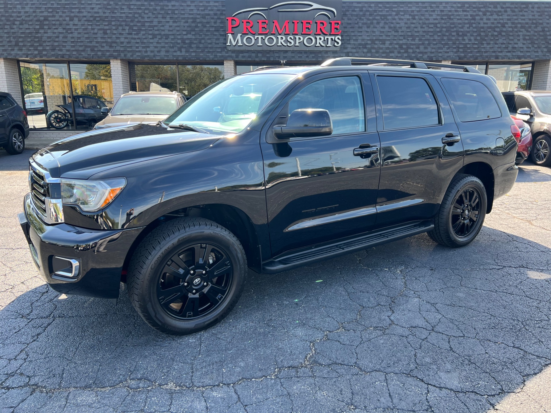 Used 2018 Toyota Sequoia TRD Sport 4WD BLACKED OUT For Sale (Sold ...